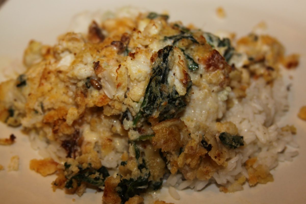 Cajun Cuisine~ Bayou Stuffed Catfish - For the Love of Food