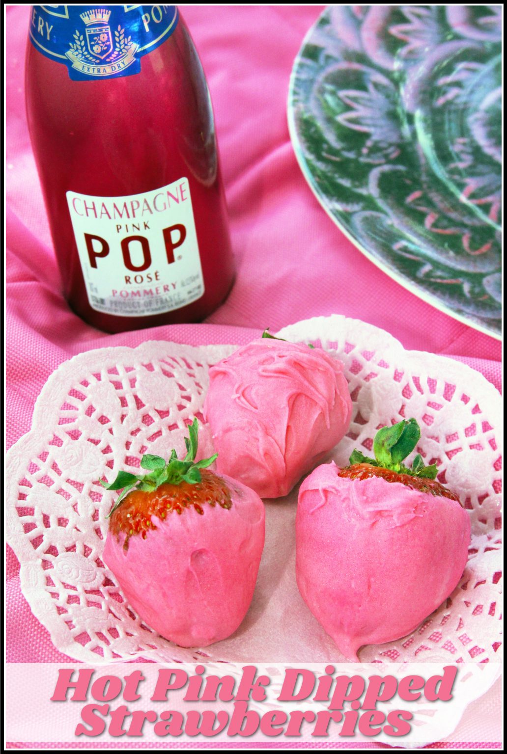 Pretty in Pink Party and Picnic | Pink Painted Sandwiches and Hot Pink ...