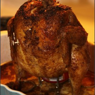 Roasted Ginger Beer Can Chicken - For the Love of Food
