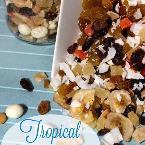Tropical Trail Mix - For the Love of Food