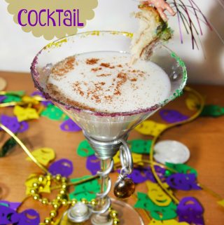 King Cake Cocktail for Fat Tuesday - For the Love of Food