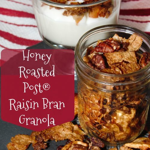 Honey Roasted Post® Raisin Bran Granola - For the Love of Food