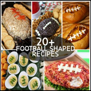 20+ Winning Football Shaped Recipes - For the Love of Food