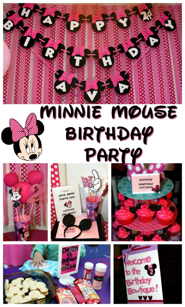 Ava s Minnie Mouse Birthday Party For The Love Of Food