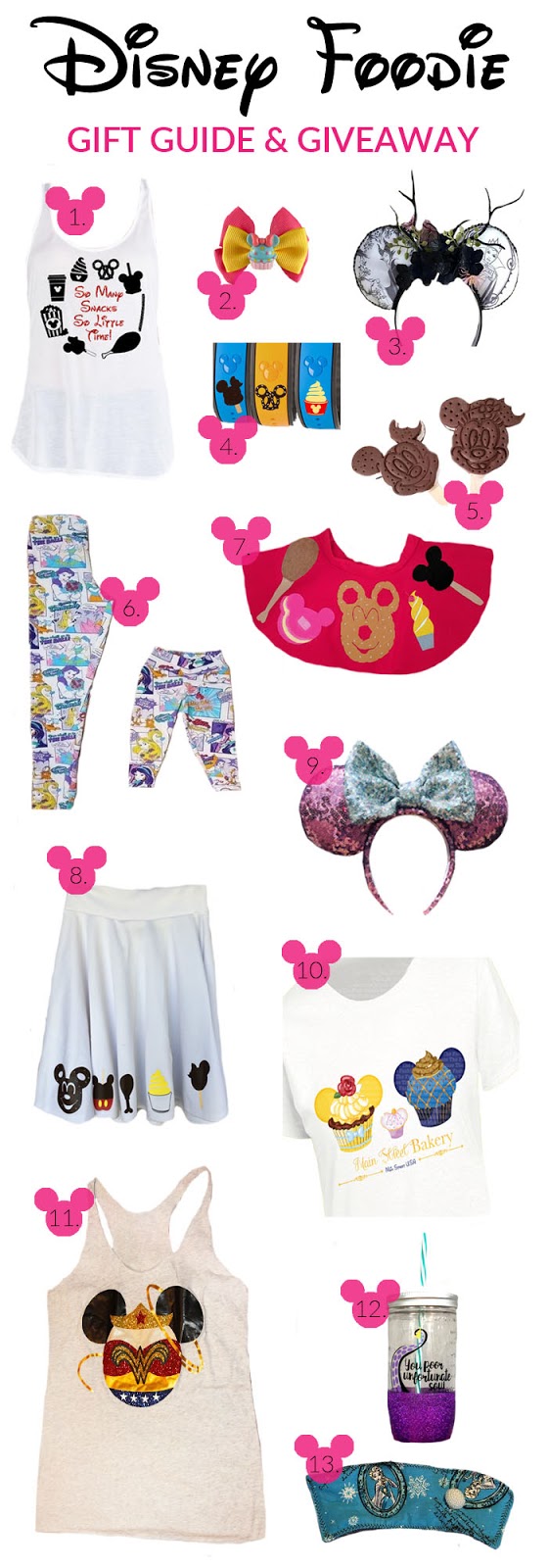 Disney Foodie Gift Guide and Giveaway! - For the Love of Food