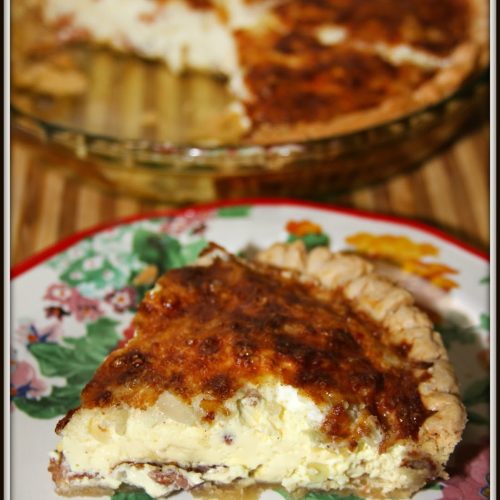 Easter Brunch Quiche Lorraine - For the Love of Food