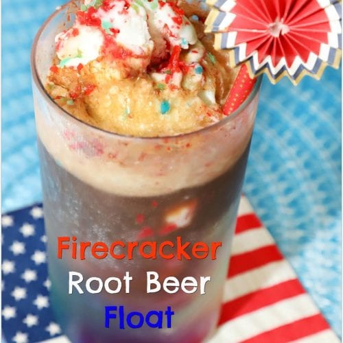 Firecracker Root Beer Float - For the Love of Food