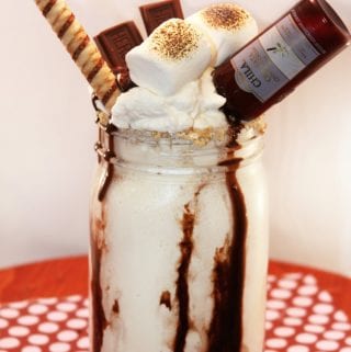 Boozy S'mores Milkshake for Two with Chila 'Orchata Cream Rum - For the ...