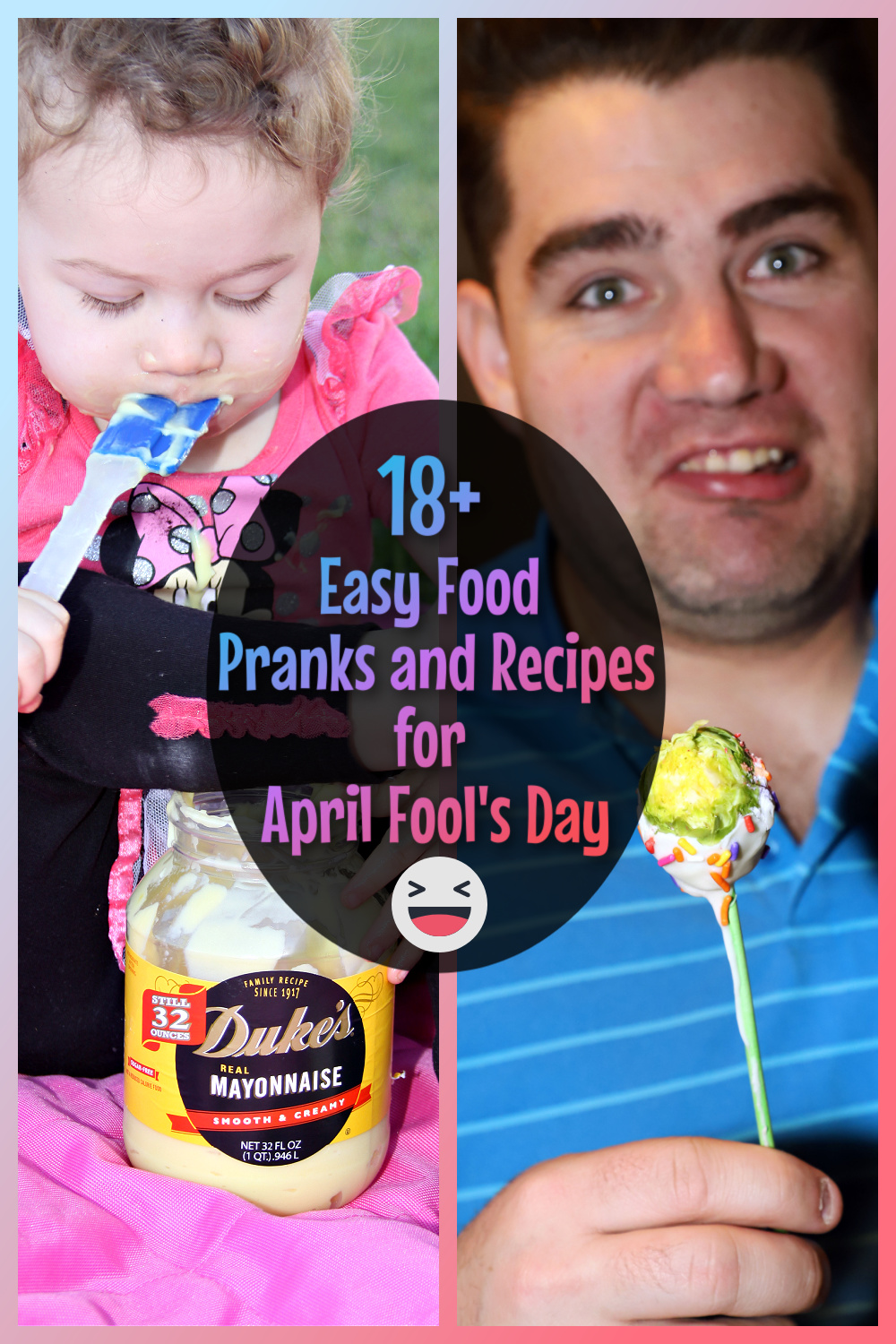 April Fool's Mashed Potato Ice Cream Sundae Prank - For the Love of Food