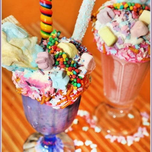 Ultimate Unicorn Milkshakes #SummerDessertWeek - For the Love of Food