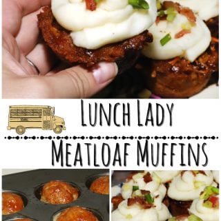 Lunch Lady Meatloaf Muffins and First Day of School Memories - For the ...