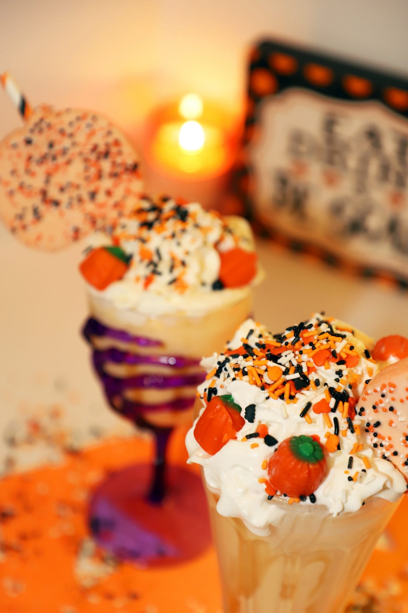 Spooky and Sweet Pumpkin Shakes #PumpkinWeek - For the Love of Food