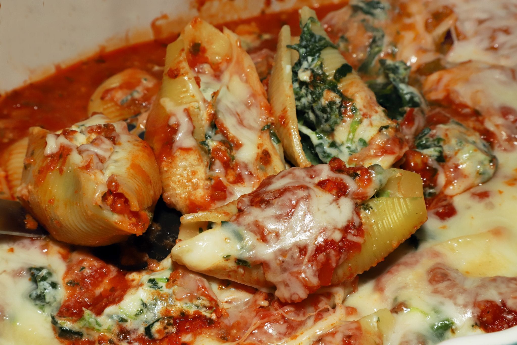 Pioneer Woman's Spinach Stuffed Shells - For the Love of Food