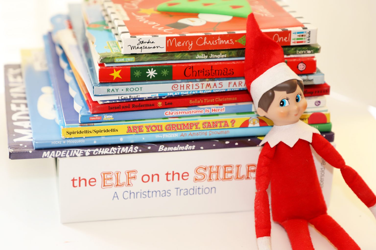 Elf on the Shelf Christmas Stories Countdown Printable - For the Love ...