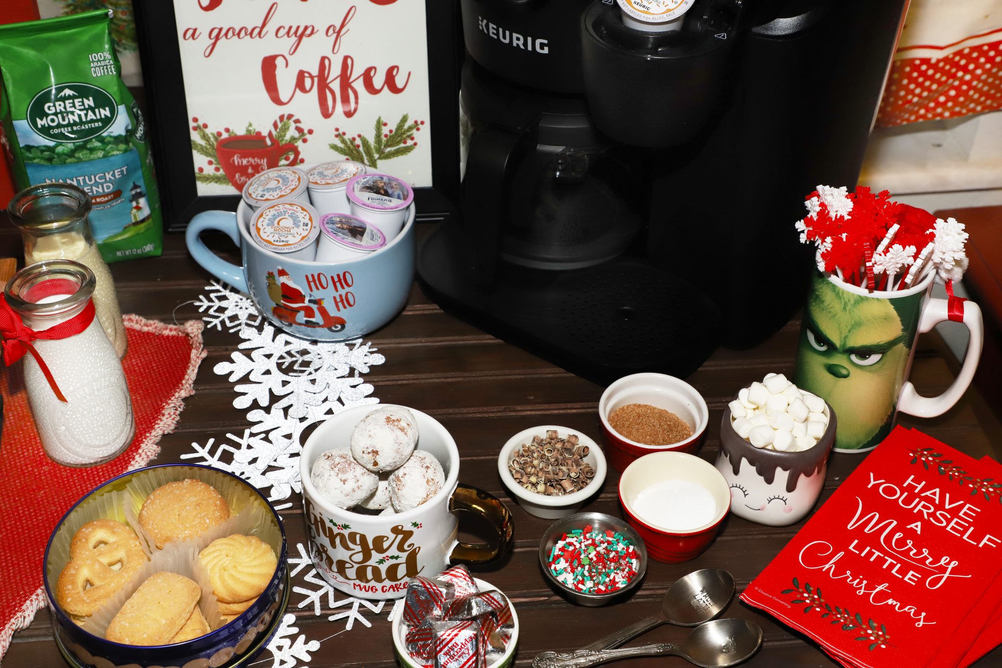 DIY Holiday Coffee Bar - For the Love of Food