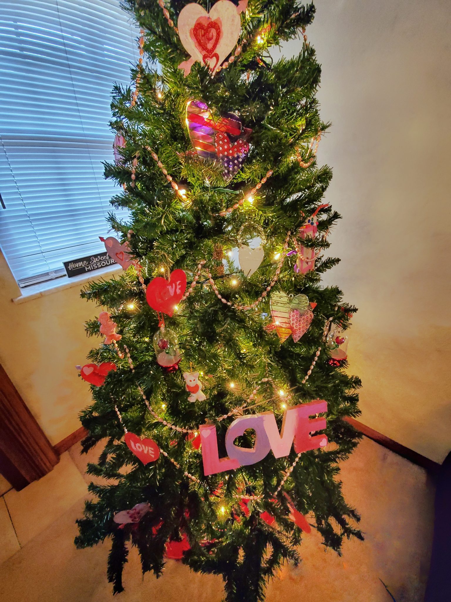 DIY Crafty Valentine's Tree - For the Love of Food