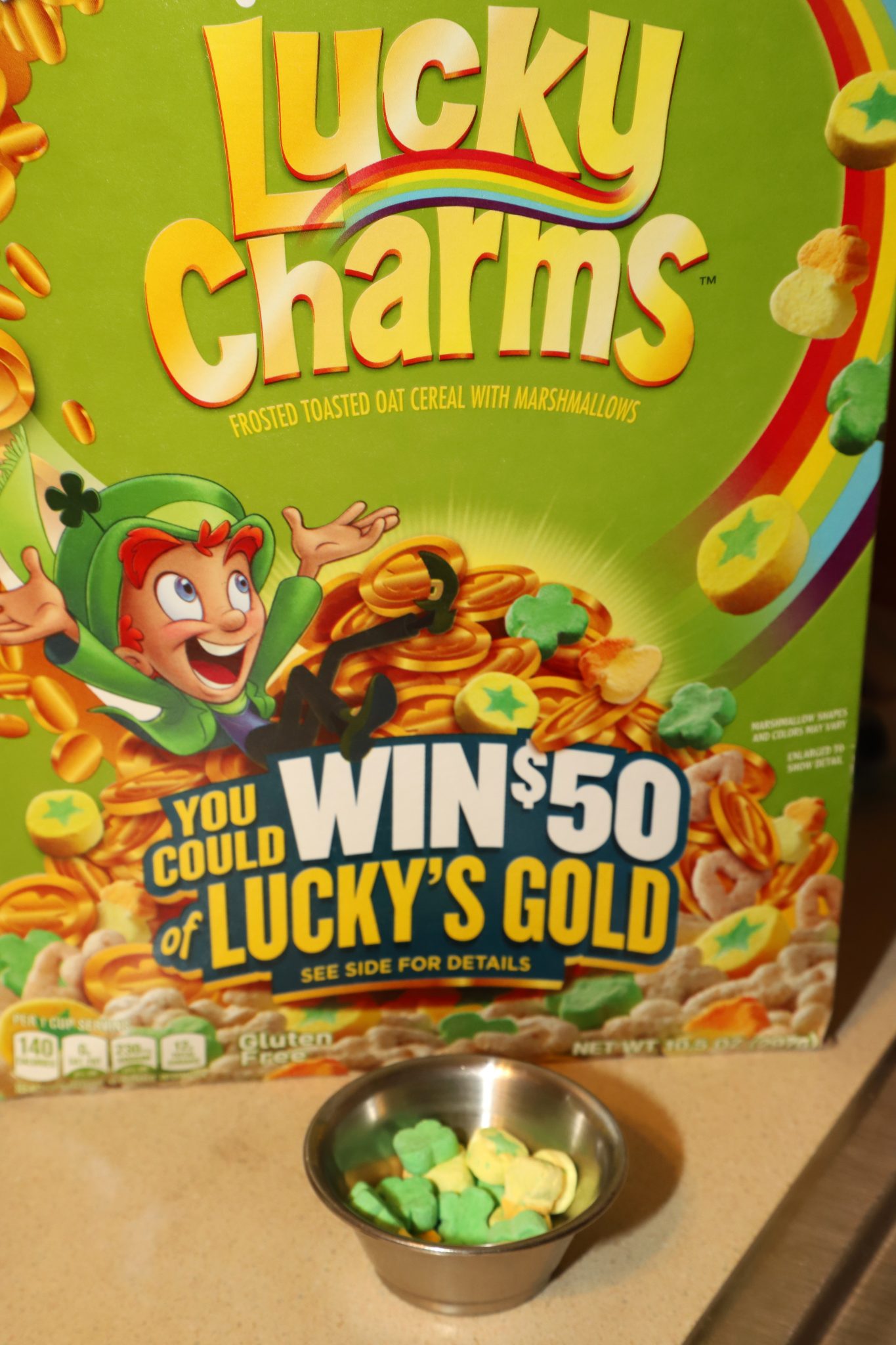 Lucky Charms Shamrock Latte - For the Love of Food