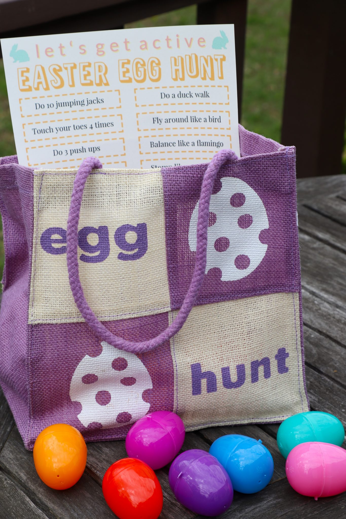 Kids Get Active Easter Egg Hunt | Free Printable Activity - For the ...