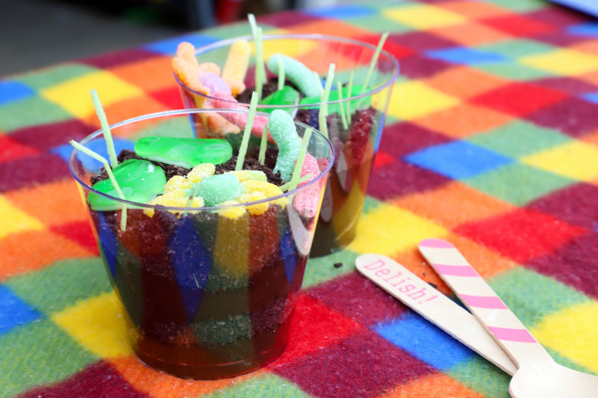 Creepy Crawly Dirt Cups for Earth Day - For the Love of Food