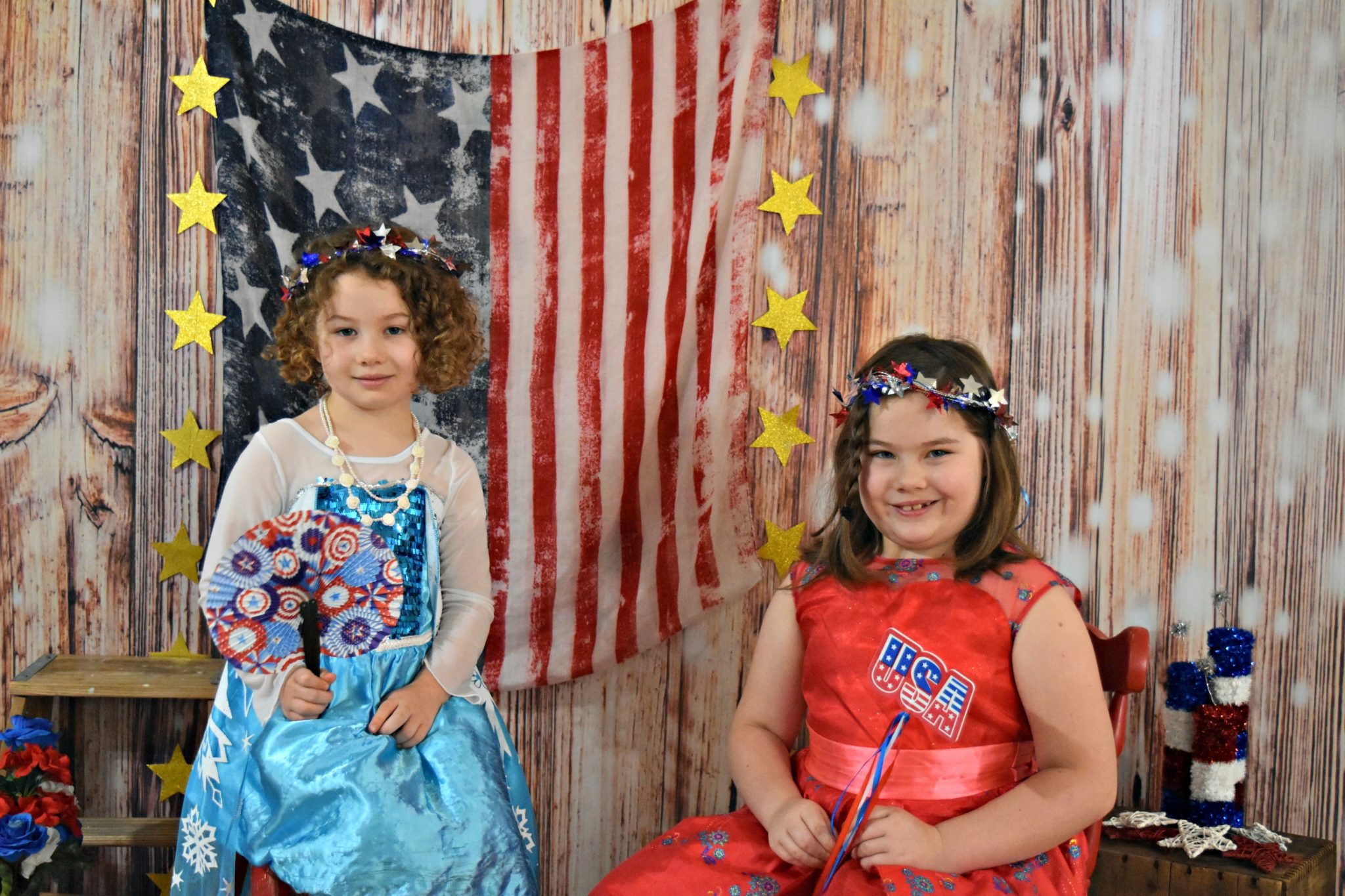 DIY Patriotic Princess Crowns - For the Love of Food