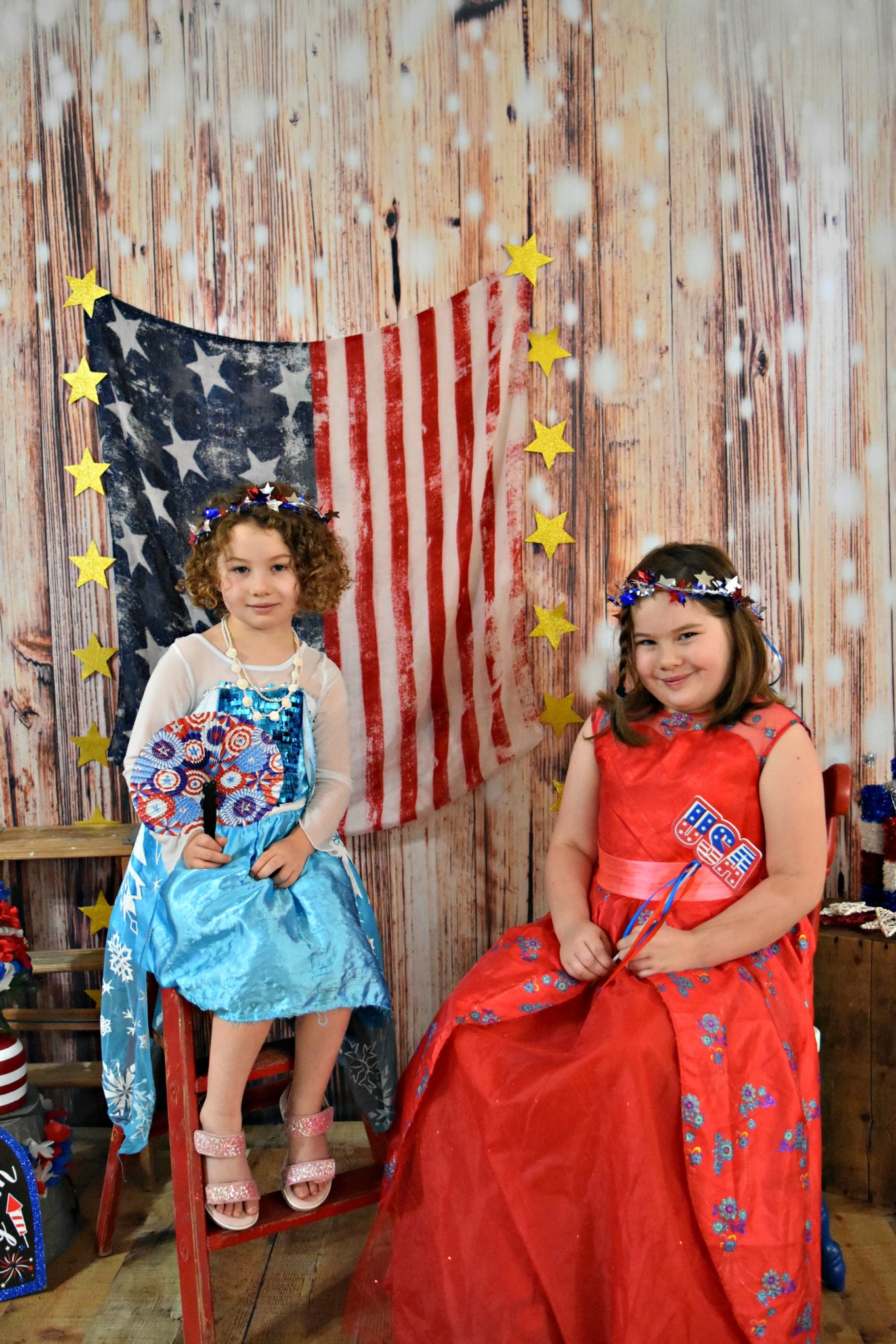 DIY Patriotic Princess Crowns - For the Love of Food