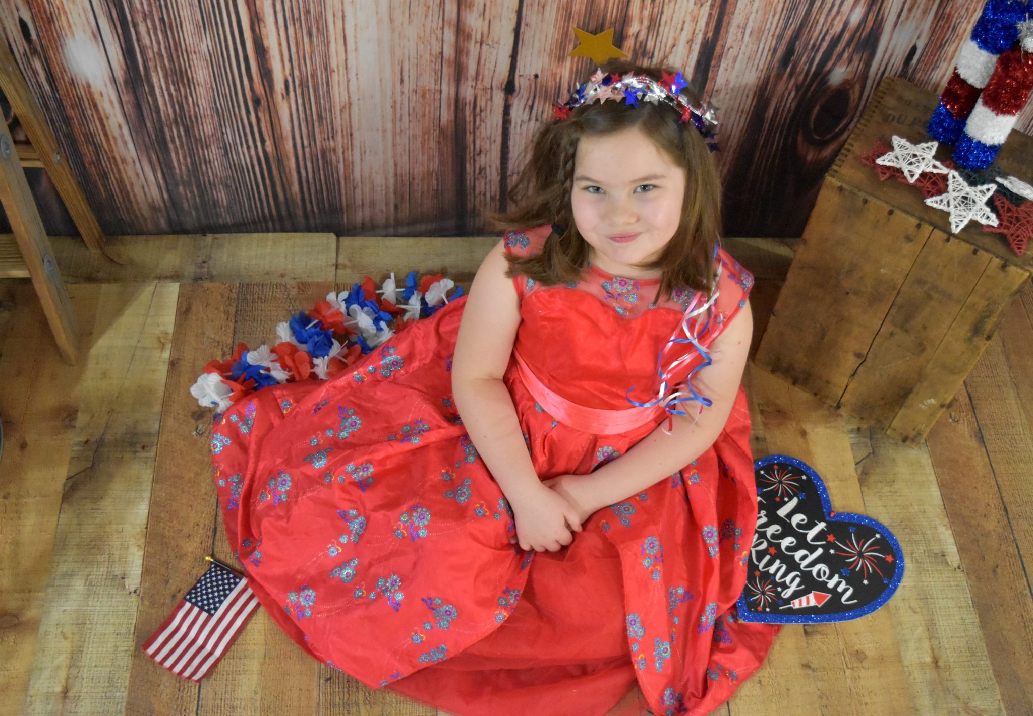 DIY Patriotic Princess Crowns - For the Love of Food