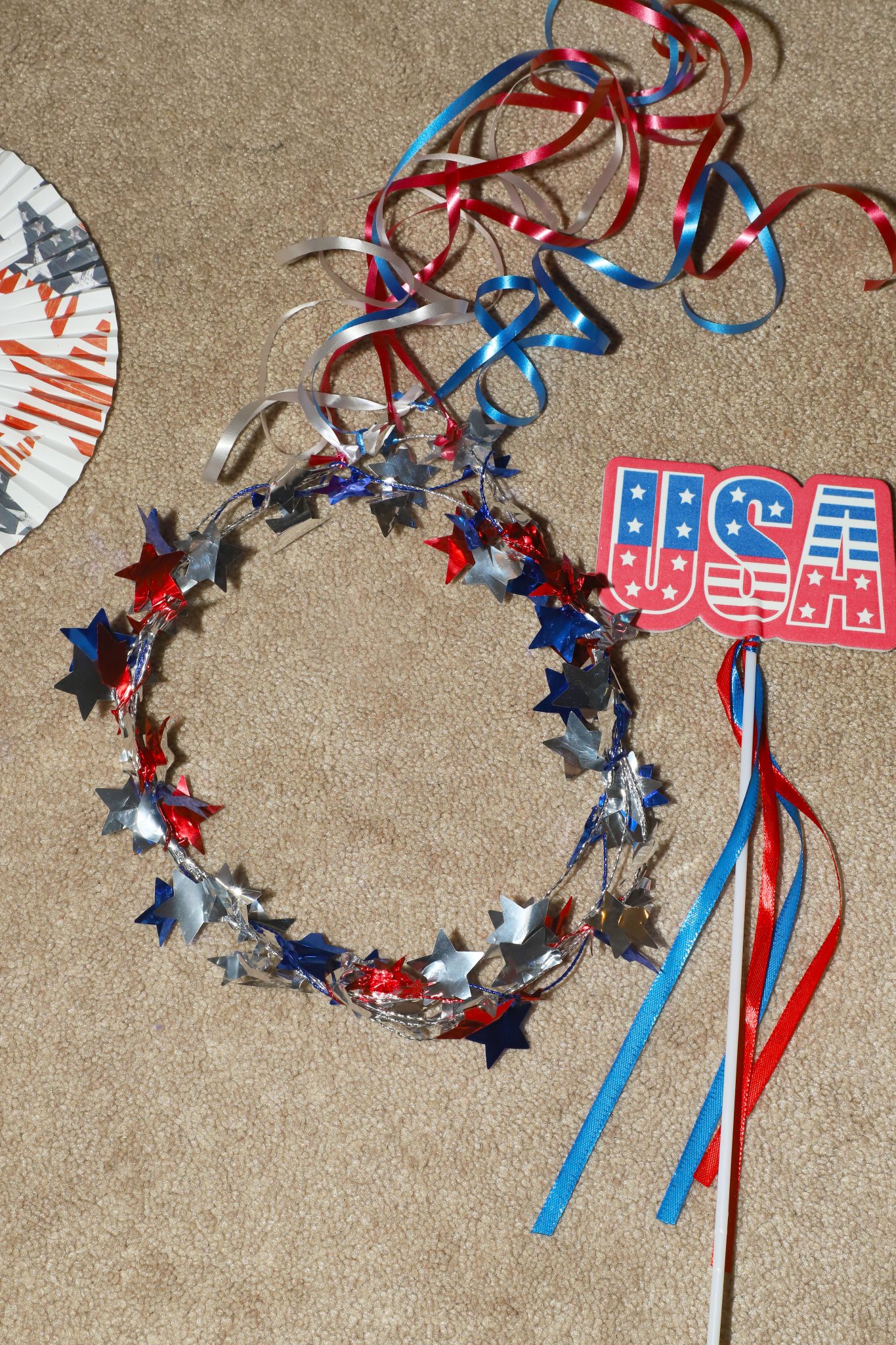 DIY Patriotic Princess Crowns - For the Love of Food