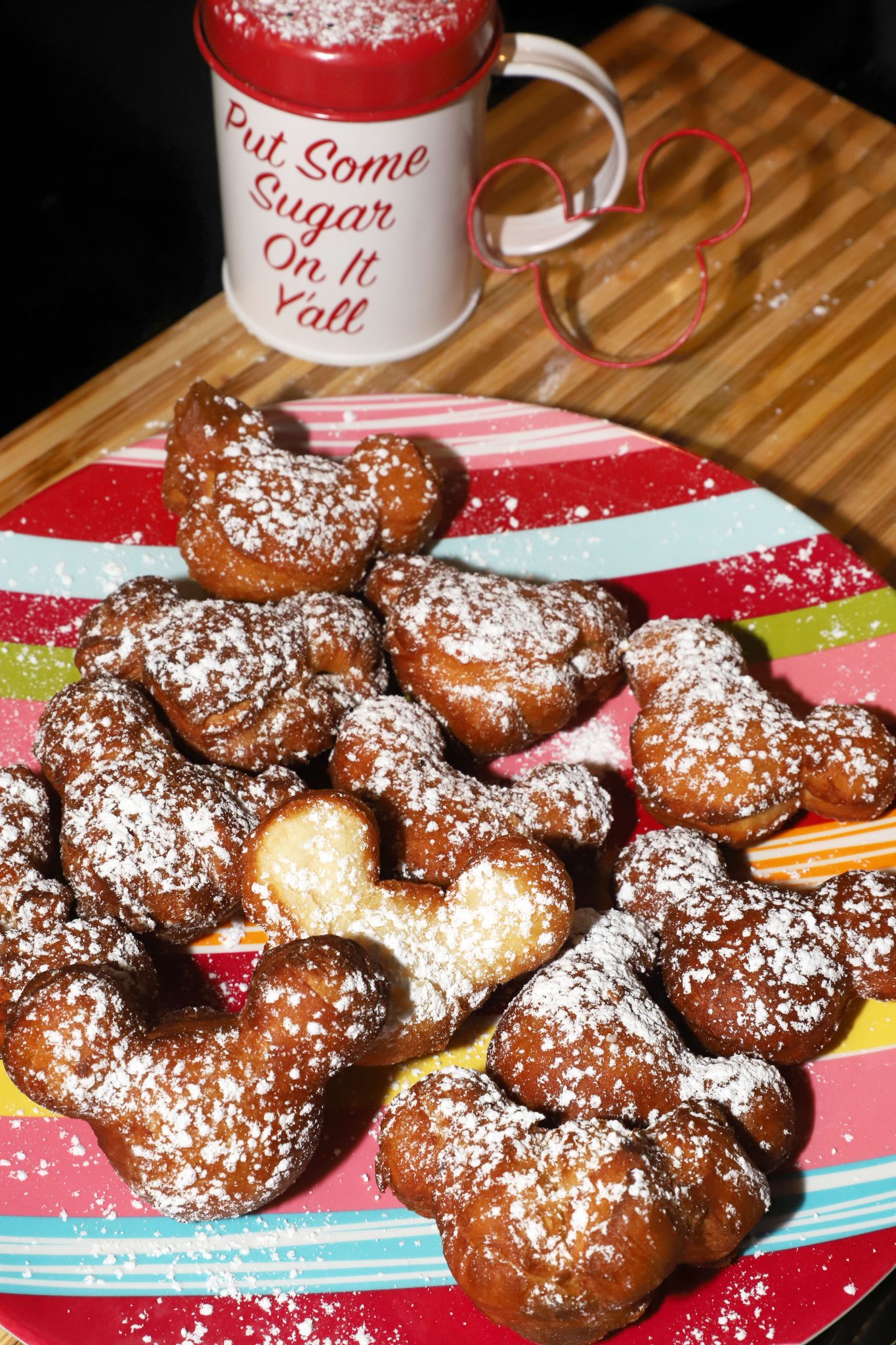 Disney Mickey Biscuit Beignets - For the Love of Food