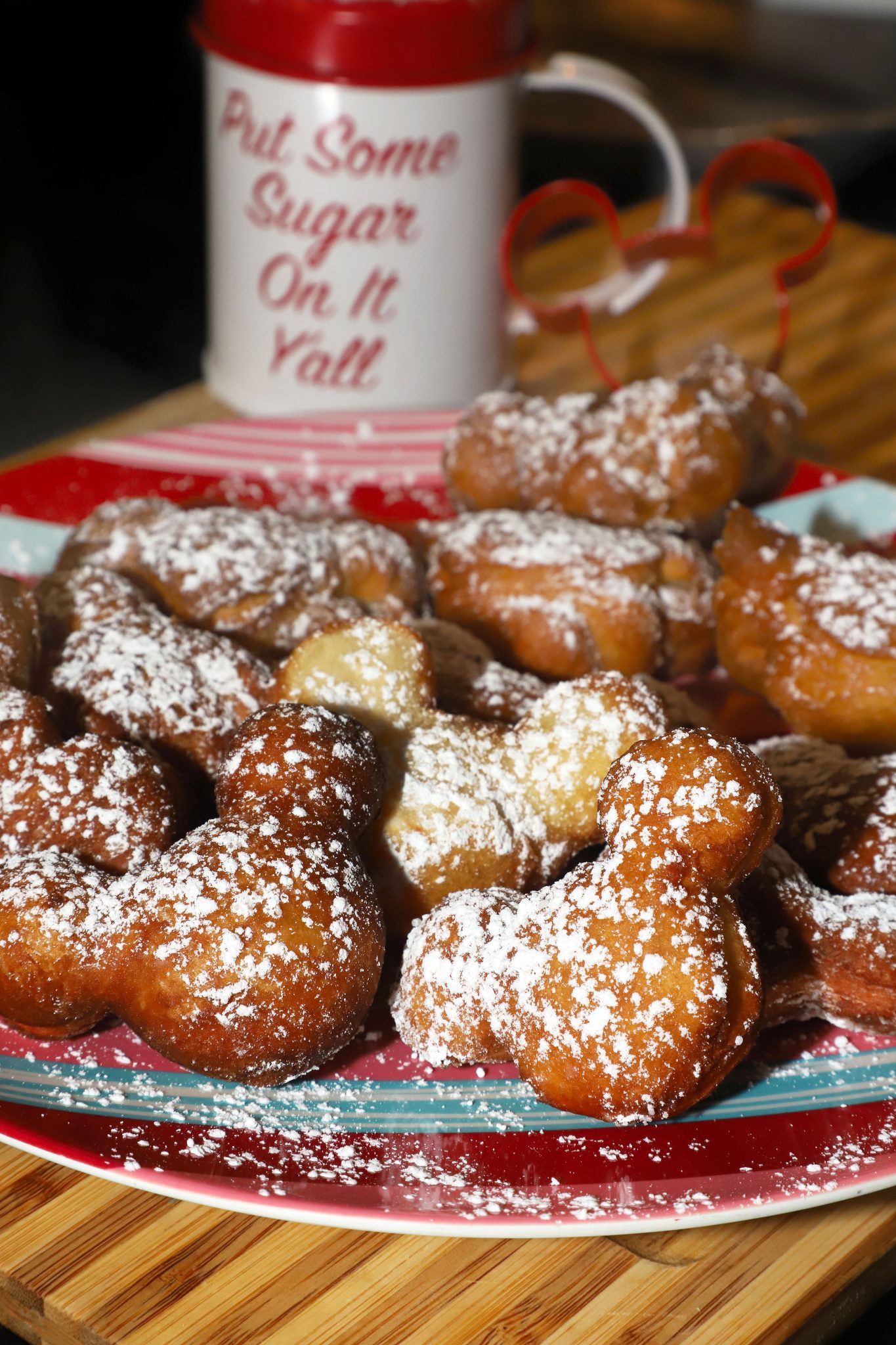 Disney Mickey Biscuit Beignets - For the Love of Food