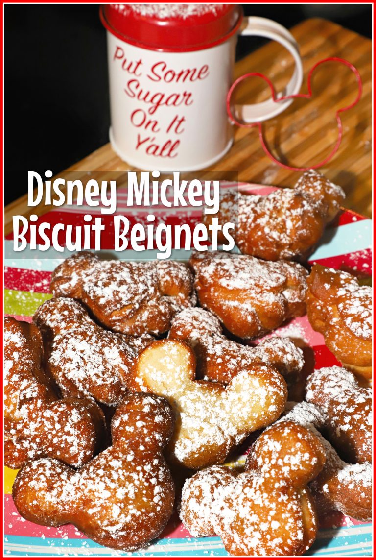 Disney Mickey Biscuit Beignets - For the Love of Food