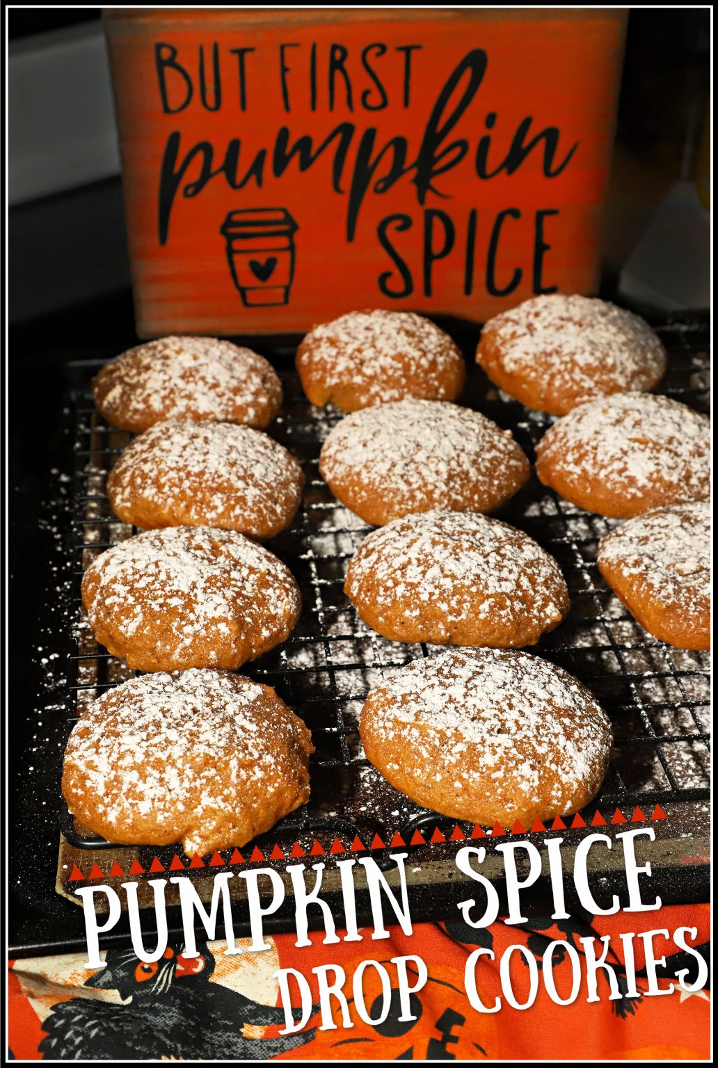 Pumpkin Spice Drop Cookies - For the Love of Food