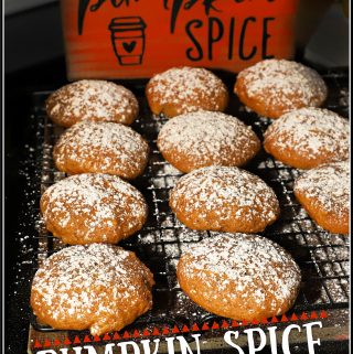 Pumpkin Spice Drop Cookies - For the Love of Food