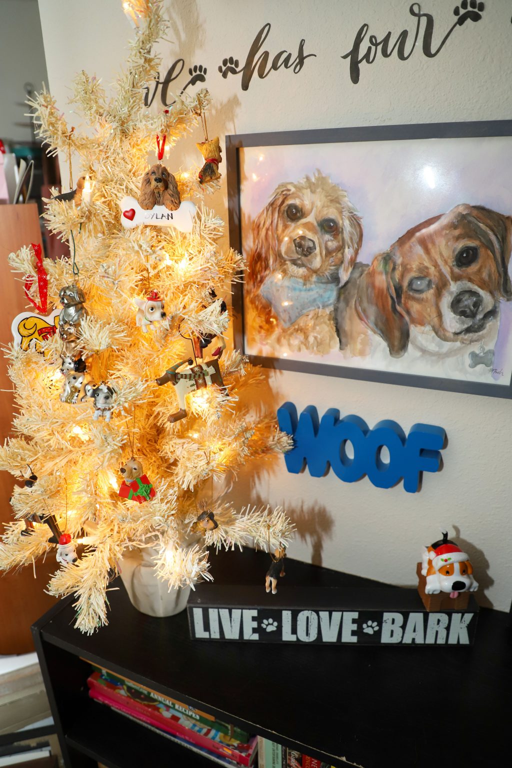 Dog Lovers Christmas Tree - For the Love of Food