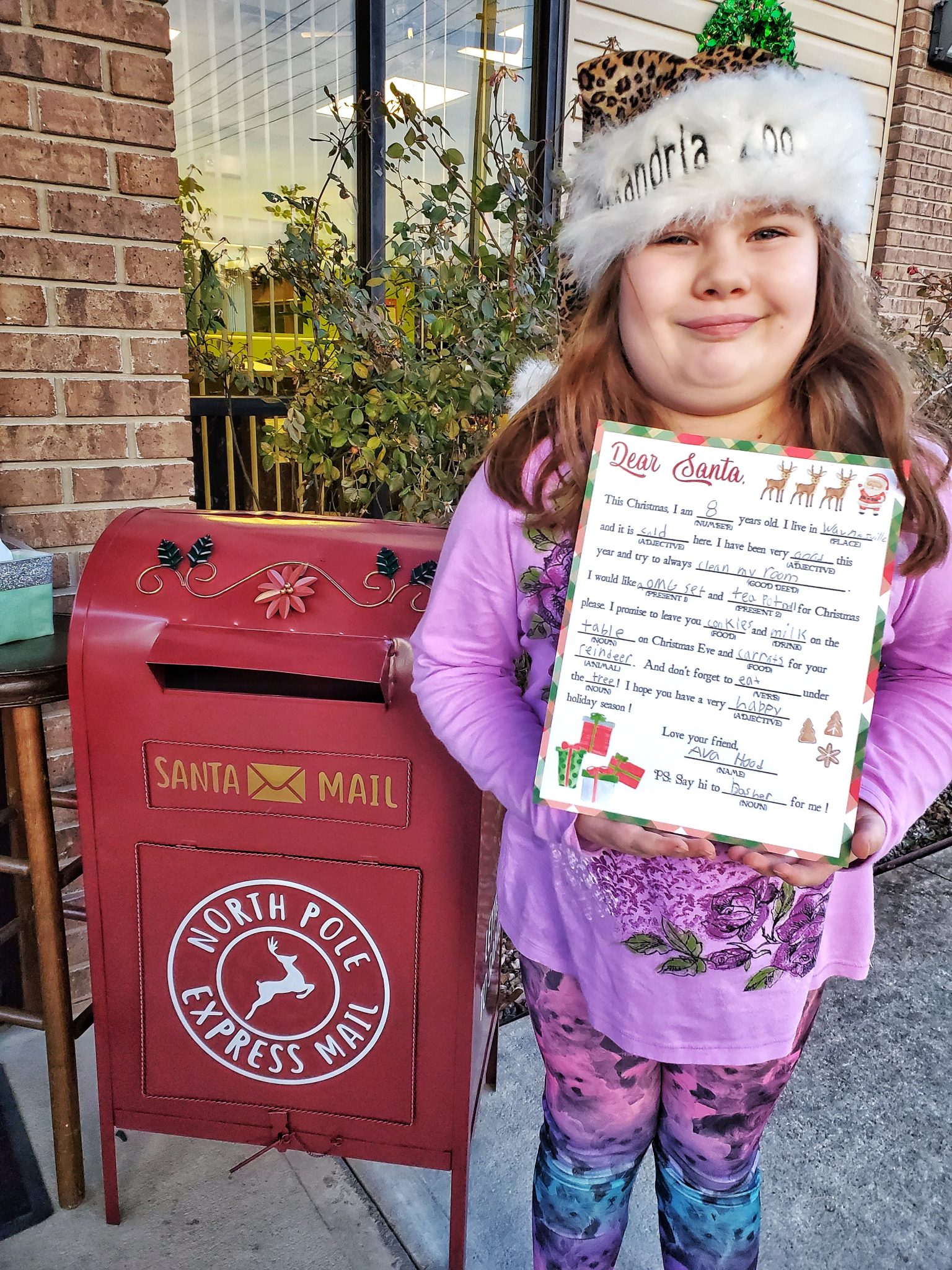 Printable Mad Libs Santa Letter For Kids - For the Love of Food