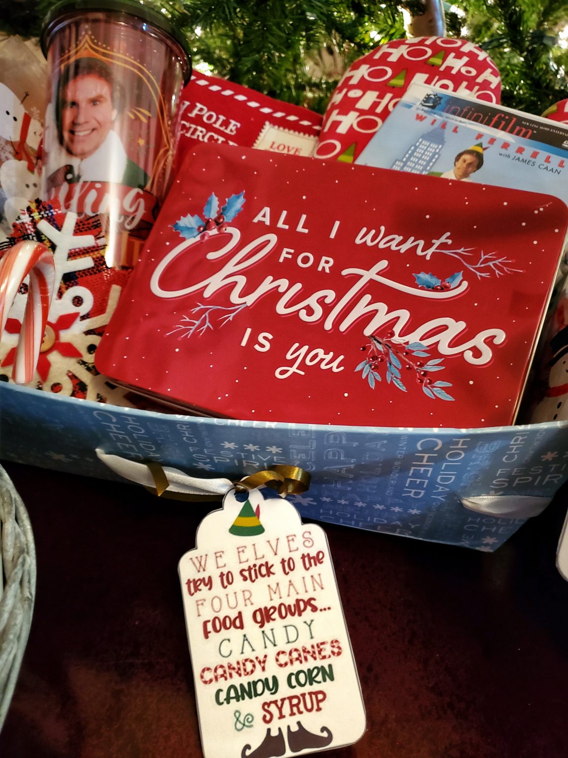 Printable "Elf" Movie Themed Holiday Tags and Gift Baskets - For the ...