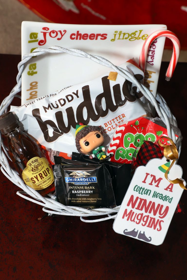 Printable "Elf" Movie Themed Holiday Tags and Gift Baskets - For the ...