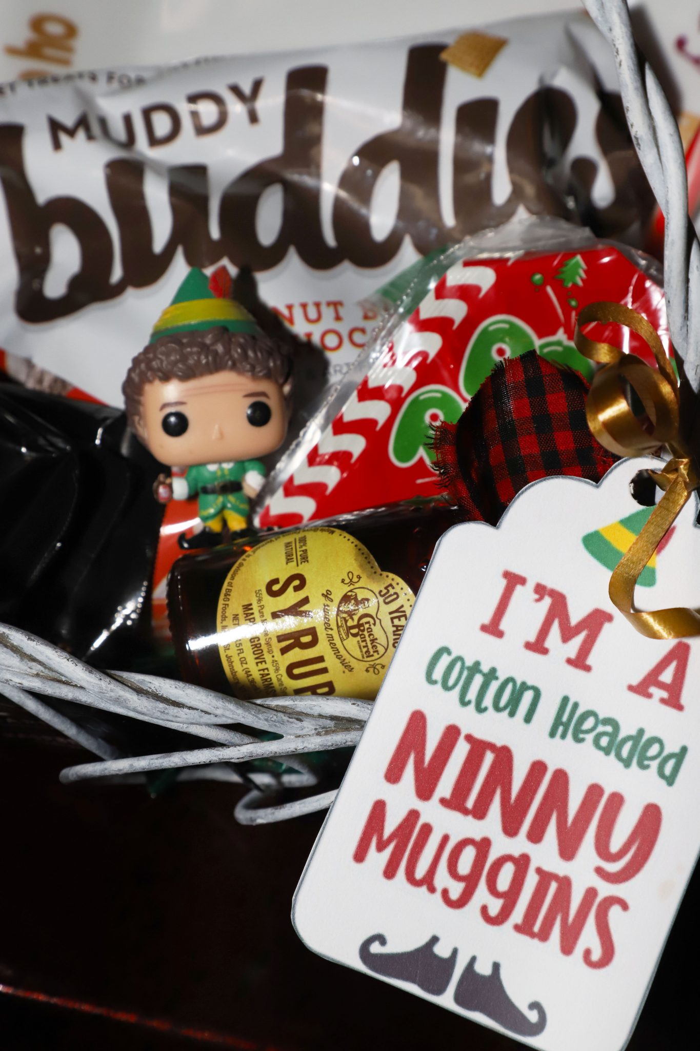 Printable "Elf" Movie Themed Holiday Tags and Gift Baskets - For the ...
