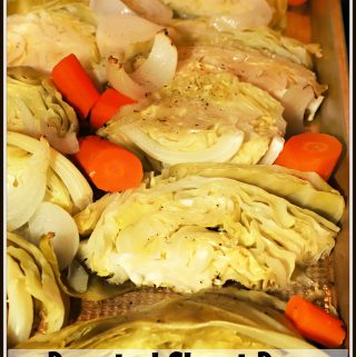 Roasted Sheet Pan Cabbage and Carrots - For the Love of Food