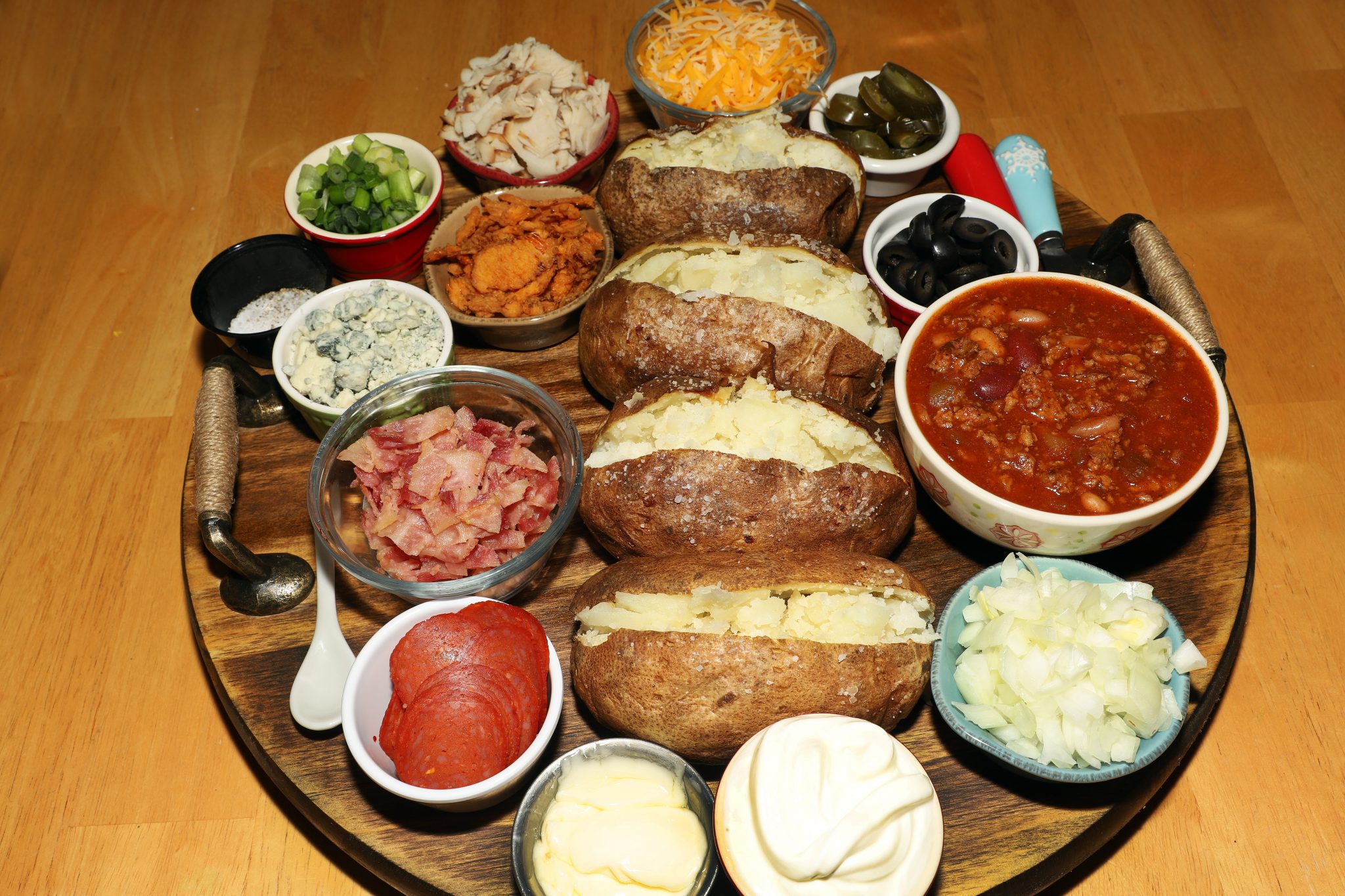 The Ultimate Loaded Baked Potato Board - For the Love of Food