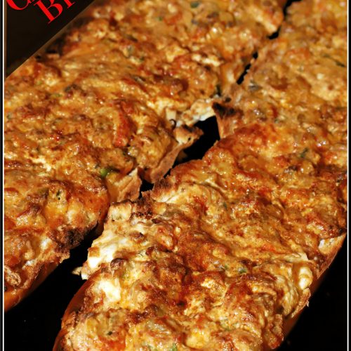 Cajun Crawfish Bread - For the Love of Food