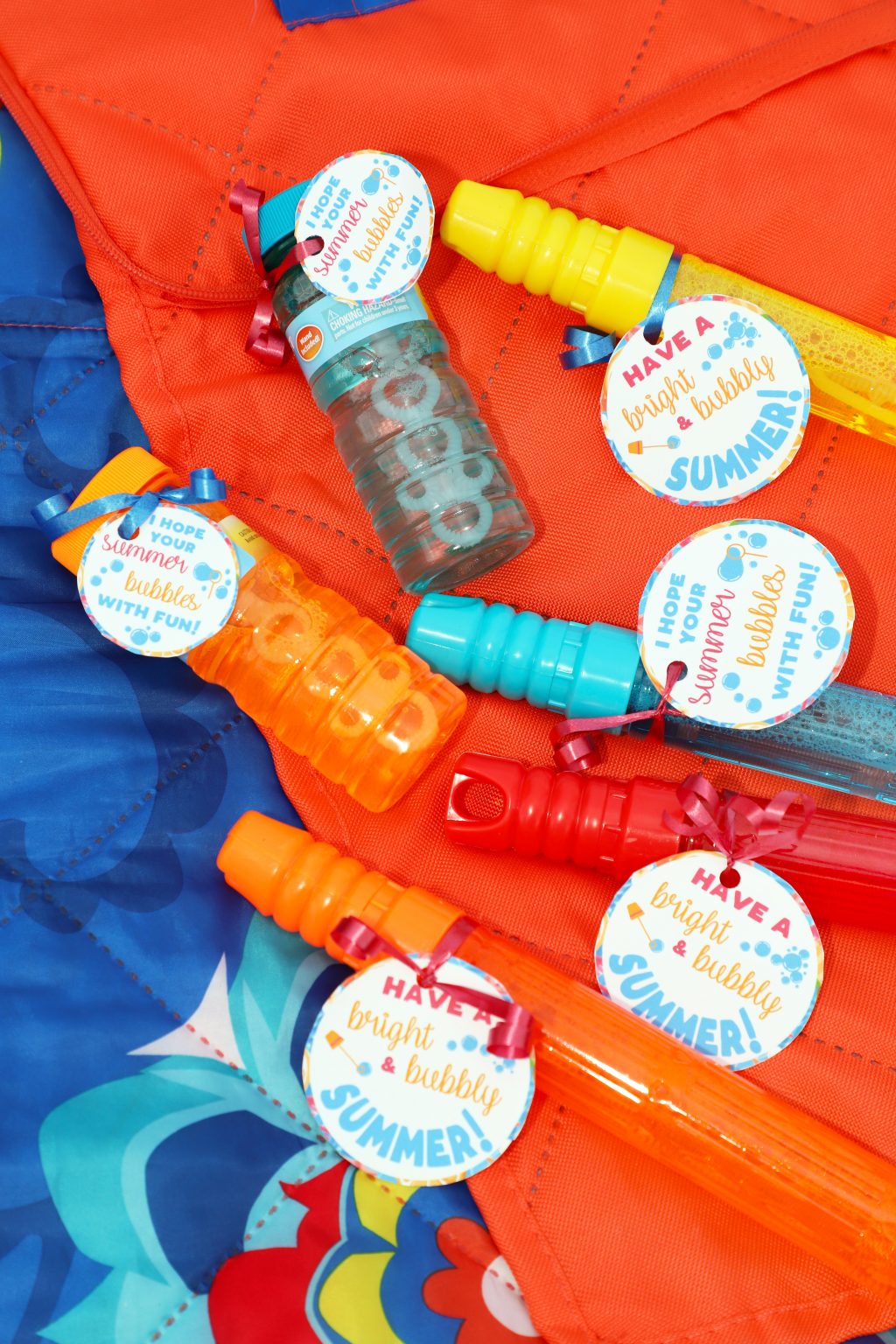 End of School Year Summertime Bubble Gift Idea For Kids | Free ...