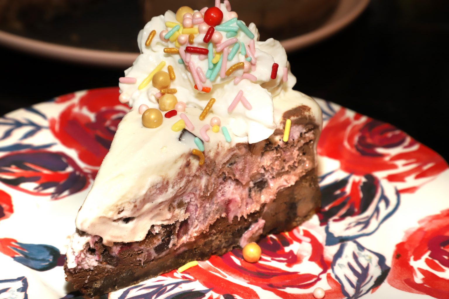 Layered Ice Cream Cookie Pie #SummerDessertWeek - For the Love of Food