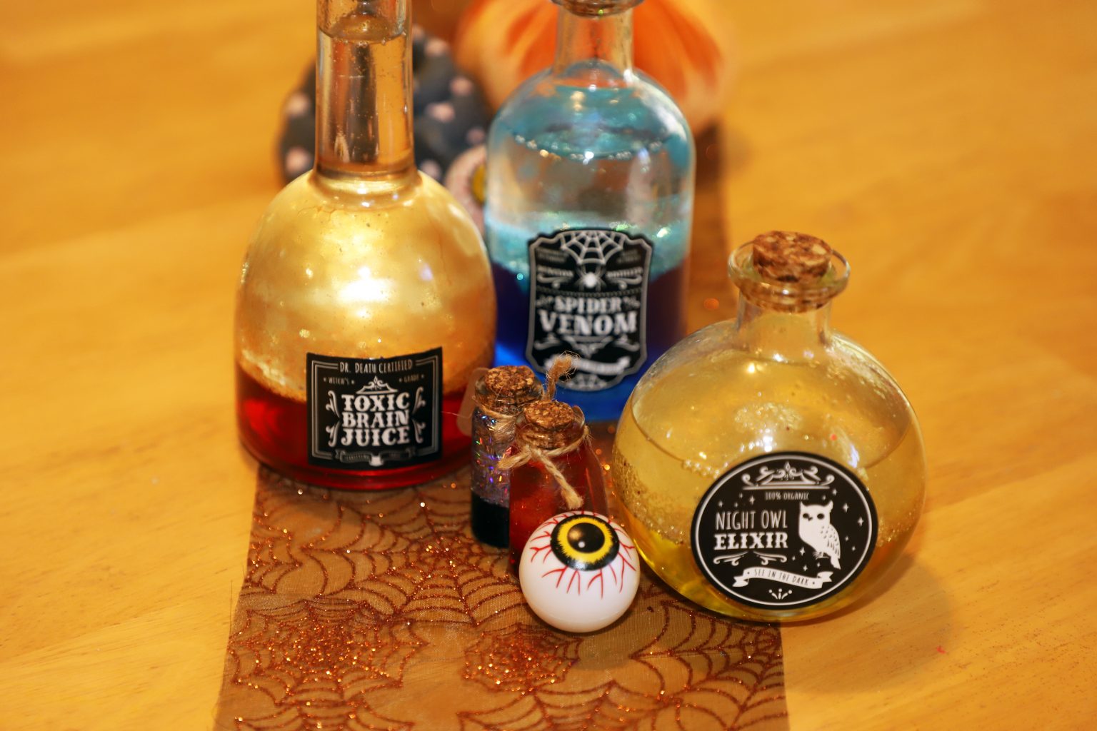 DIY Hocus Pocus Magical Potions - For the Love of Food