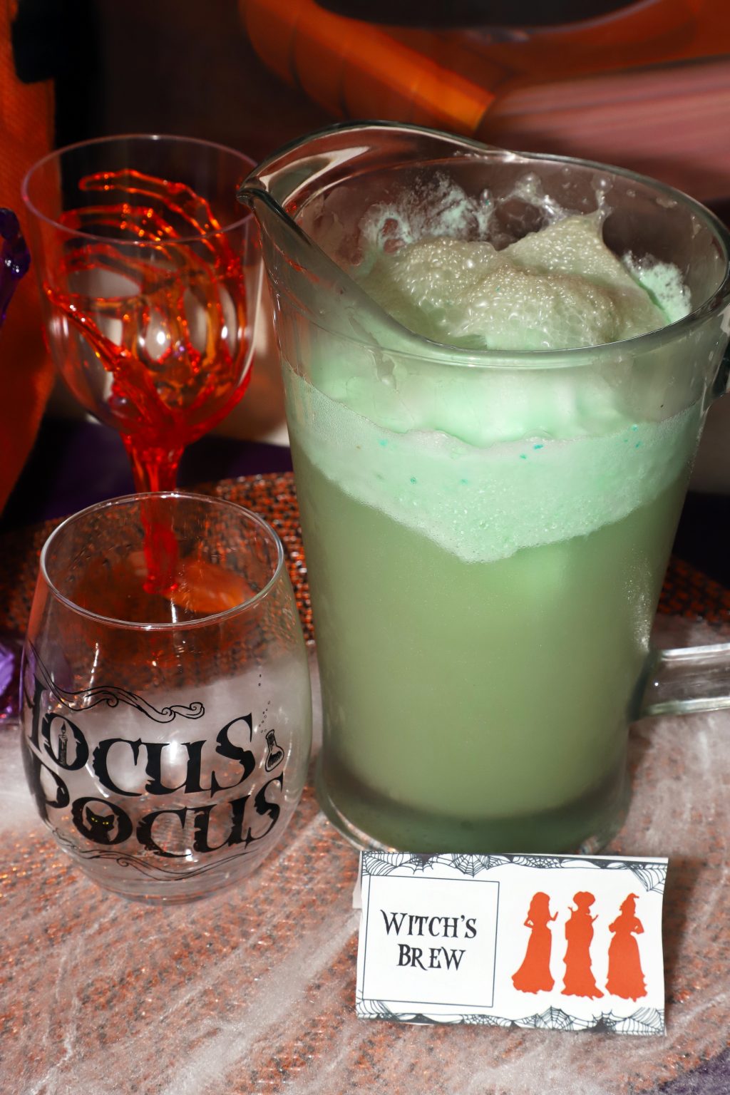 Hocus Pocus Witch's Brew Party Punch - For the Love of Food