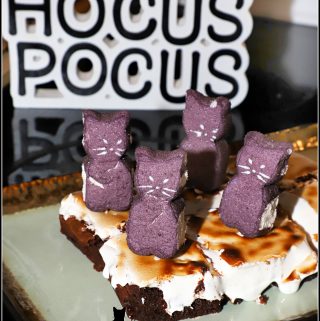 Binx Marshmallow Fudge Brownies #HalloweenTreatsWeek - For the Love of Food