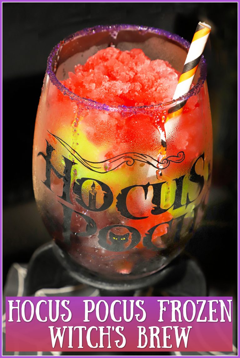 Hocus Pocus Frozen Witch's Brew - For the Love of Food