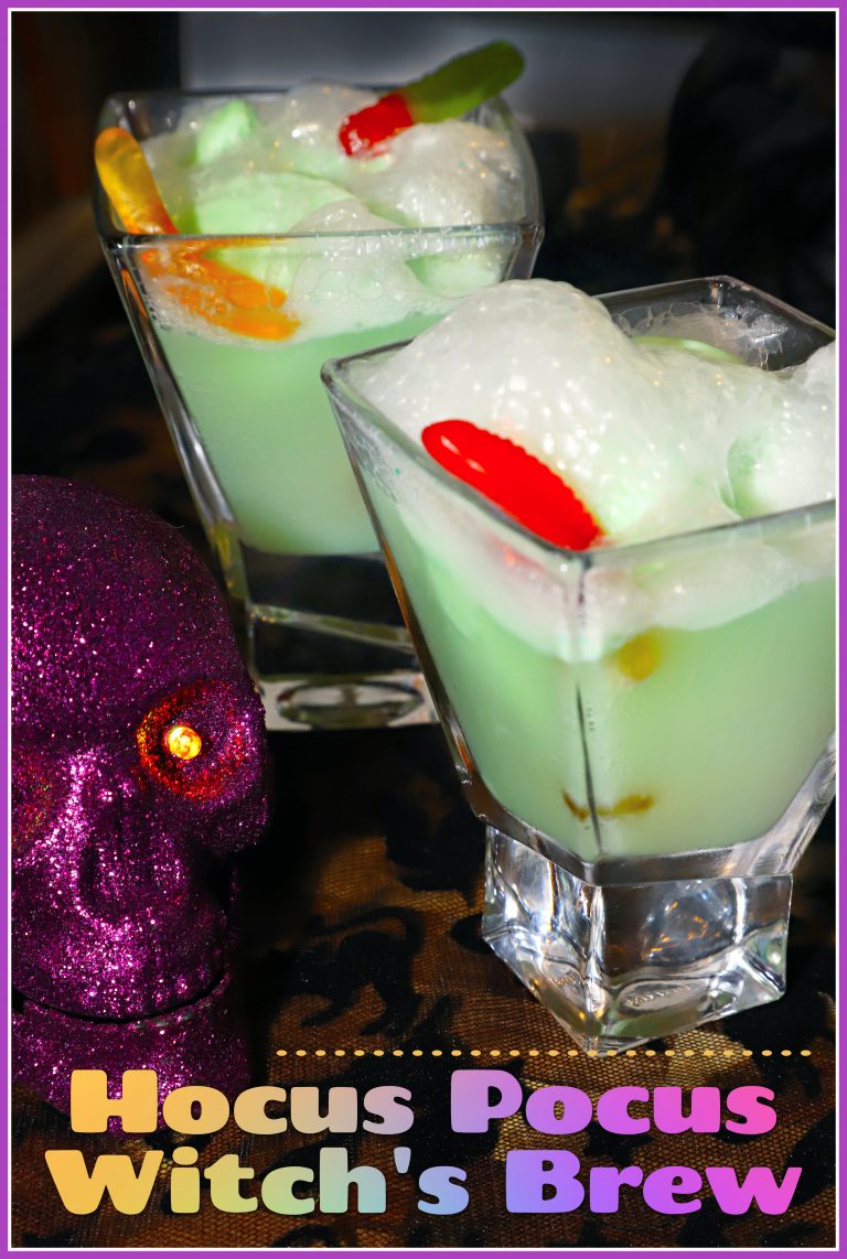 Hocus Pocus Witch's Brew Party Punch - For the Love of Food