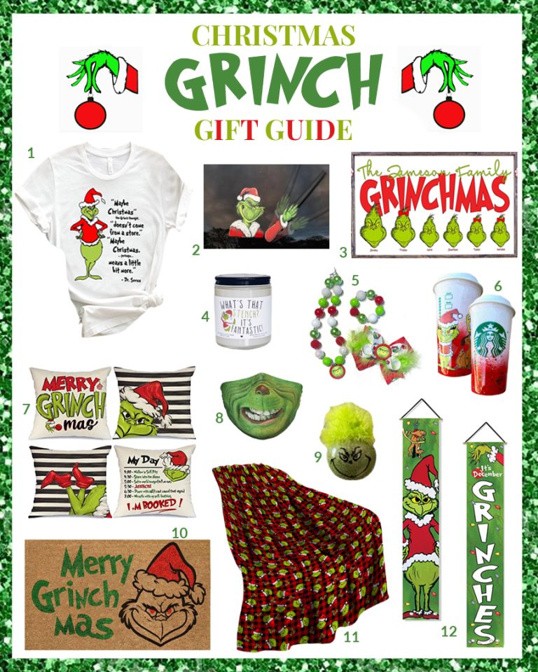 Christmas Grinch Gift Guide - For the Love of Food