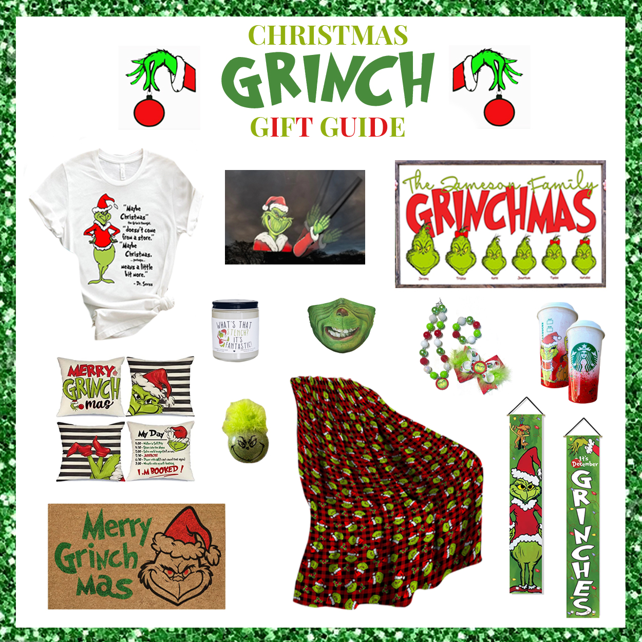Christmas Grinch Gift Guide - For the Love of Food