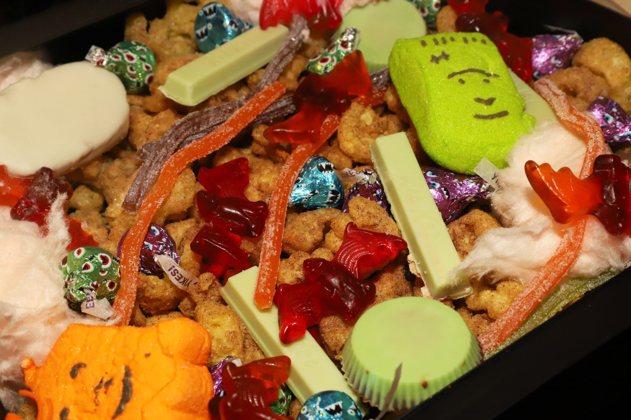 Leftover Candy Halloween Treats Tray - For the Love of Food
